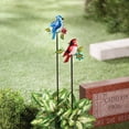 Metal and Glass Bird Stakes by Fox River™ Creations, Set of 2 - Walmart.com