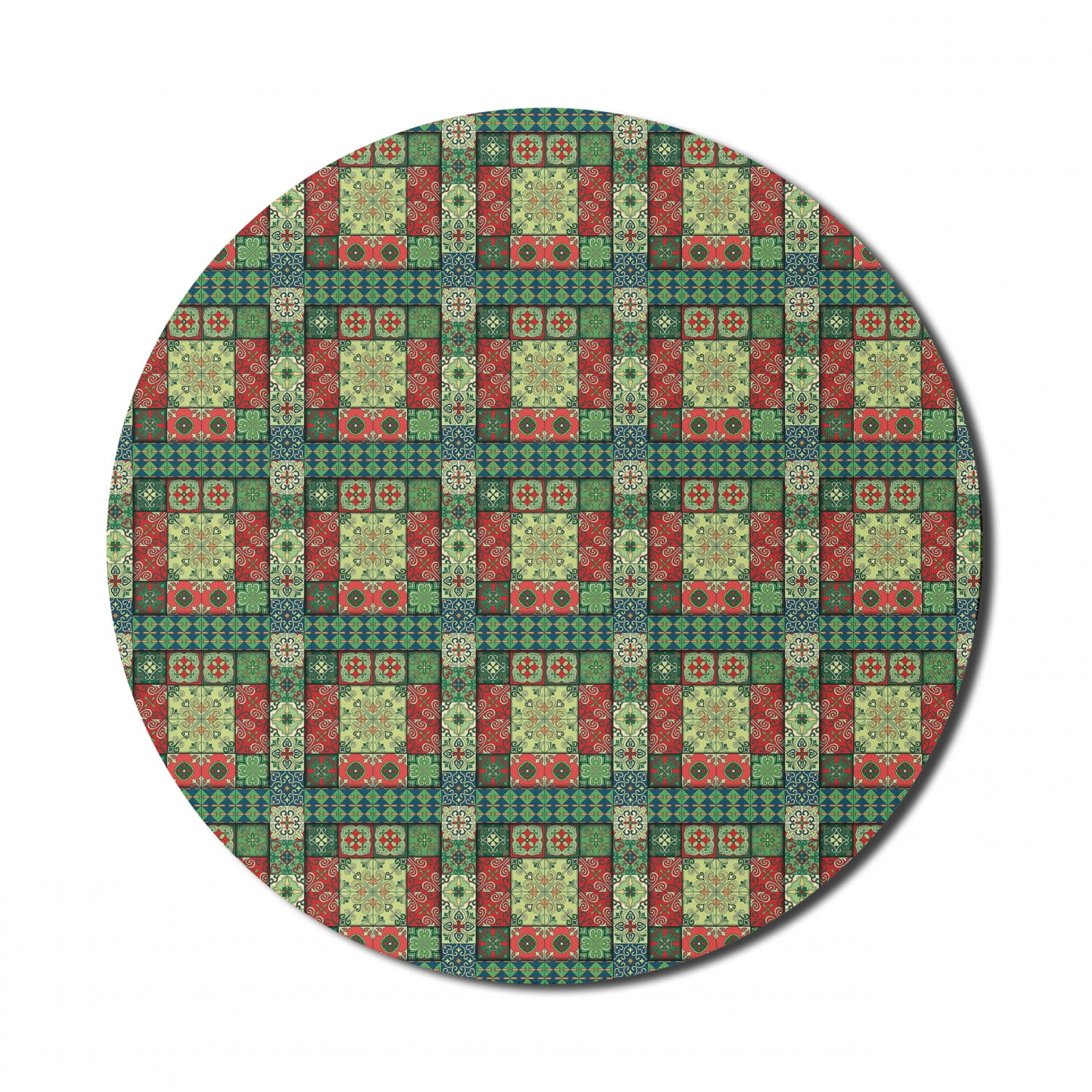 Ethnic Mouse Pad for Computers, Portuguese Azulejo Ceramic Tiles ...