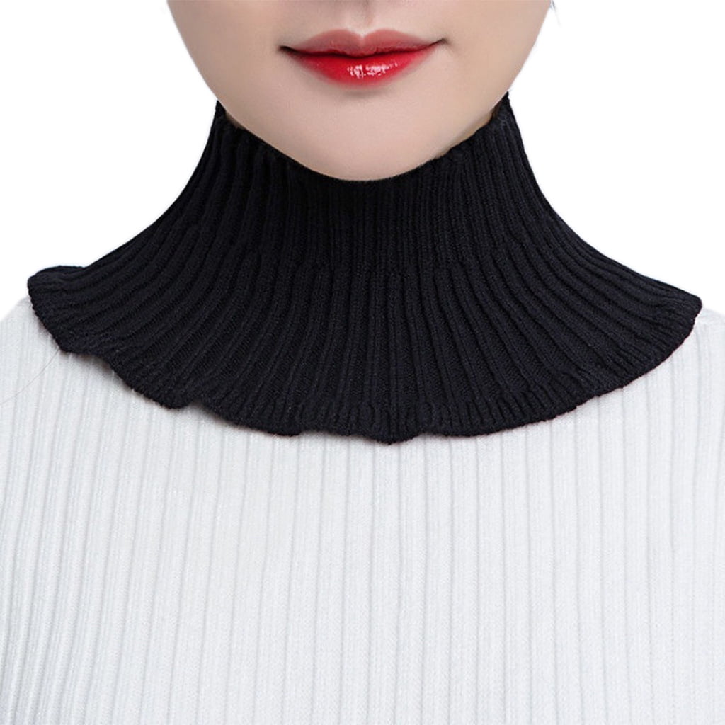 HGYCPP Fake Turtleneck Dickey Detachable Neckwarmer Half Top Mock ...