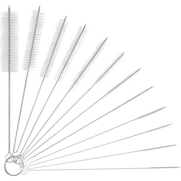 12 Inch Extra Long Straw Cleaner Brush Kit, Cleaning Brushes for Narrow ...