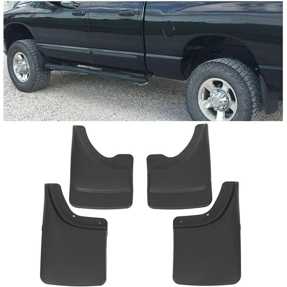 Luverne Contoured Stainless Steel Body Mud Flap Splash Guards - Walmart.com