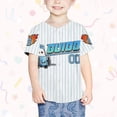 Custom Guido Blue Jersey Custom Text Baseball Jersey - Wondermento ...