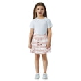Cartoon Pig Cotton Skirt Built-in Liner Elastic A-Line Flared Skirt ...