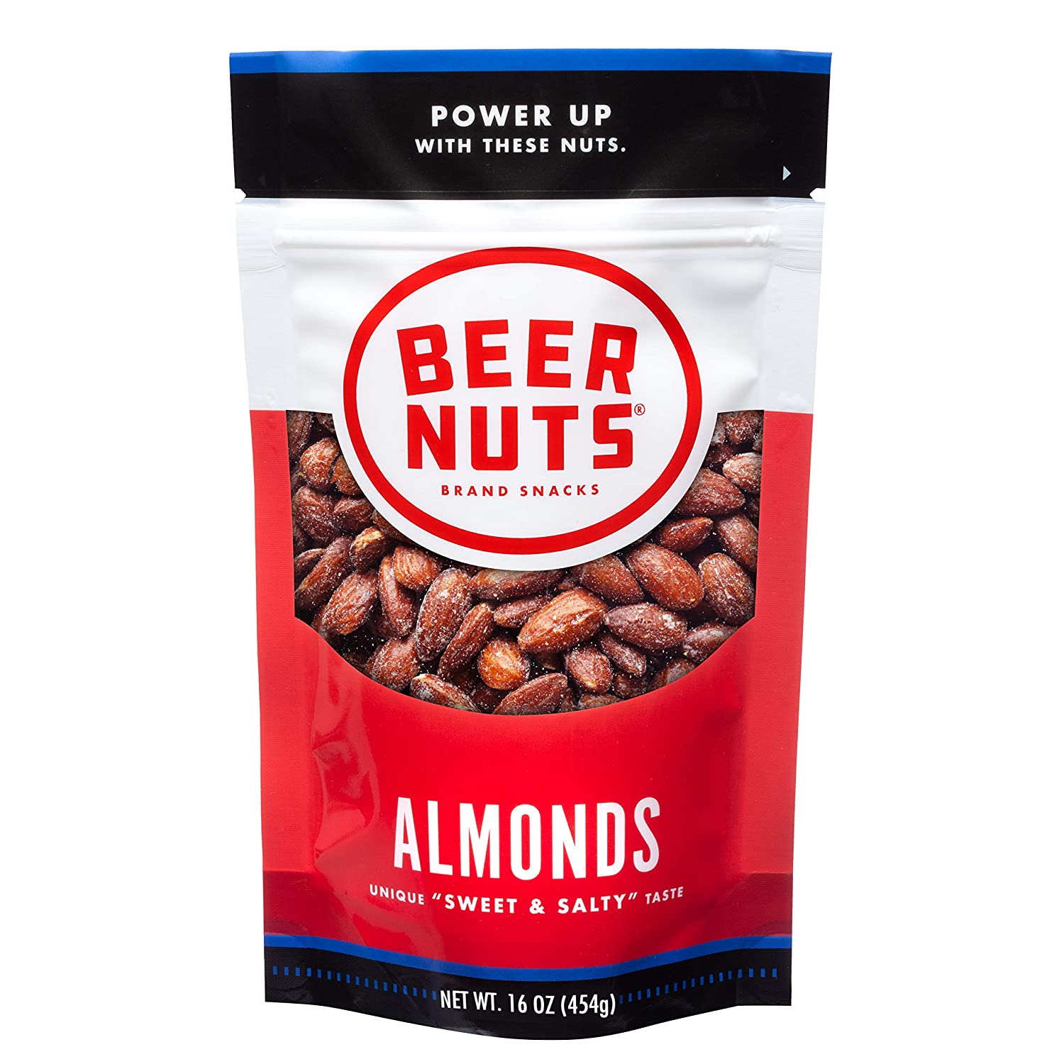BEER NUTS - 16 oz. Standard Issue Bag | Almonds - Walmart.com