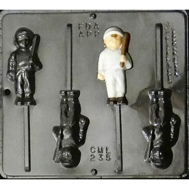 3414 Astronaut Lollipop Chocolate Candy Mold - Walmart.com