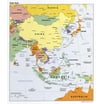 Palmetto Posters 24x31 Laminated Poster: Large detailed political map ...