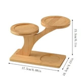 Cadorn Wooden Multi-Tier Indoor Tabletop Flower Rack Mini Plant Shelf ...