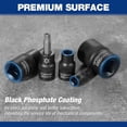 60-piece Master Torx Bit Socket and External Torx Socket Set, 1/4", 3/8 ...
