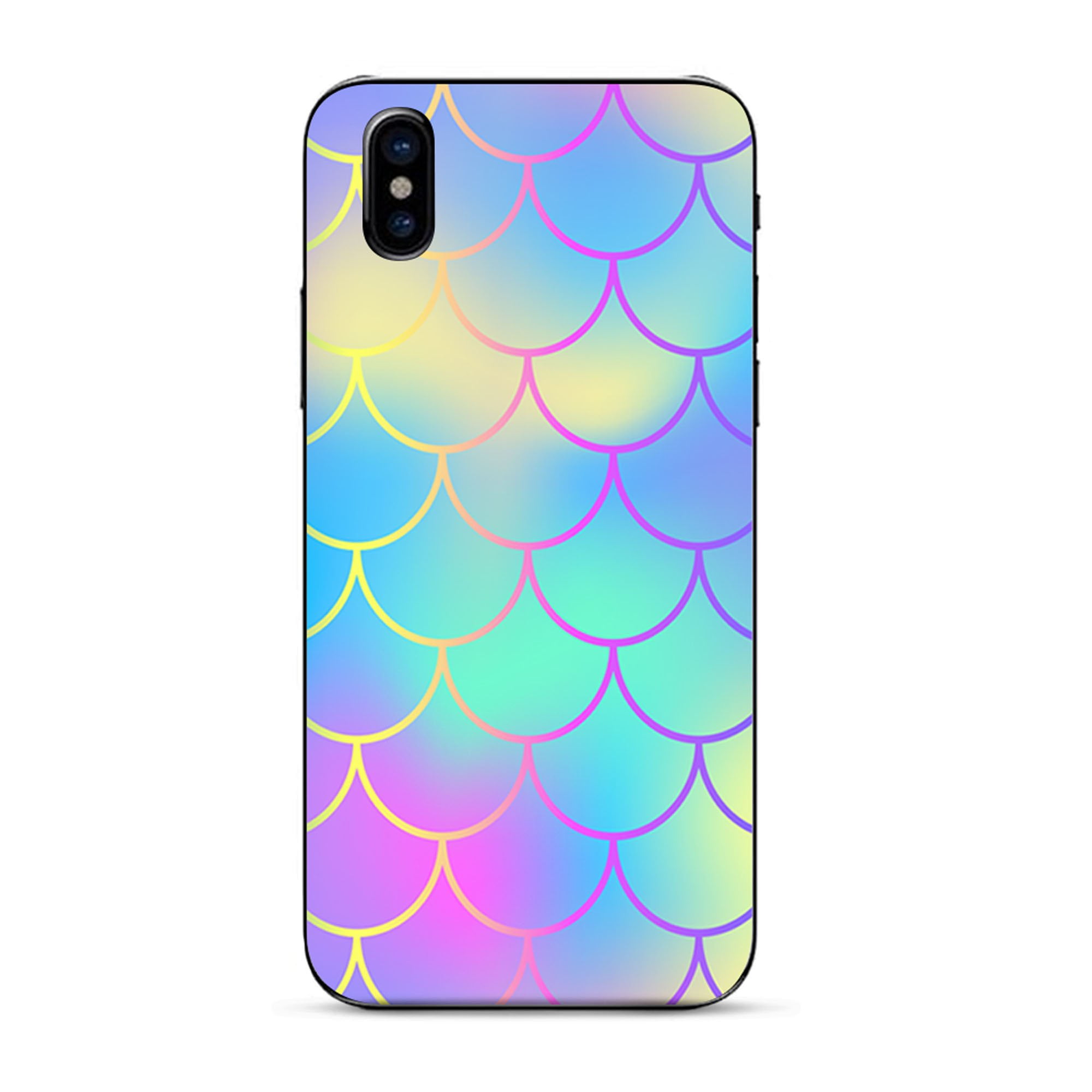 Skin for iPhone X Skins Decal Vinyl Wrap Stickers Cover - Pastel ...