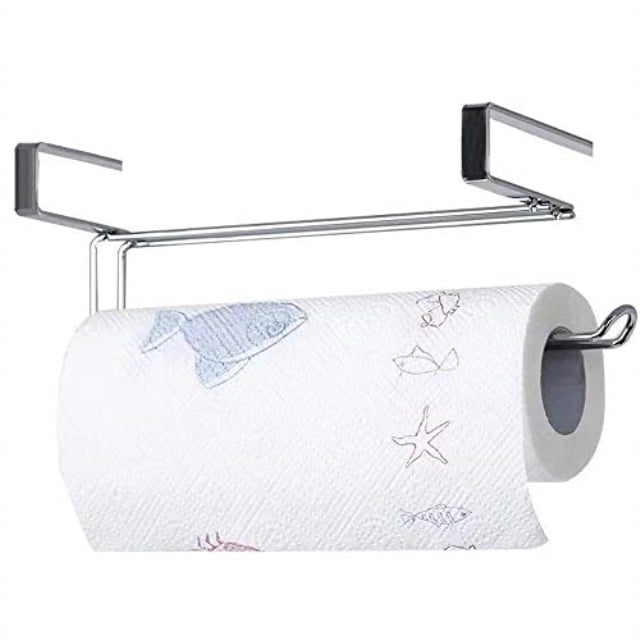 SYIDINZN Paper Towel Hanger Holder Stainless Steel Kitchen Roll Paper ...
