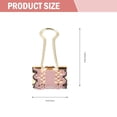GOOHOCHY 6 Pcs Lace Binder Clips Elliot Folder Paper Dovetail Office ...