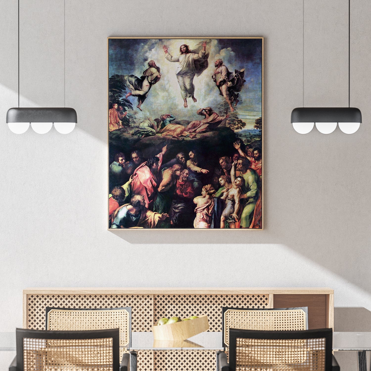 Transfiguration - 1516–1520 | Raphael Raffaello | Premium Fine Art Print | 16th Century Italian ...