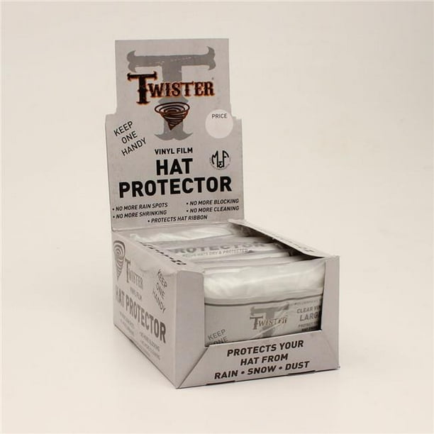 M&F Western 01090-X Western Hat Protector Tall Crown, Clear - Extra ...