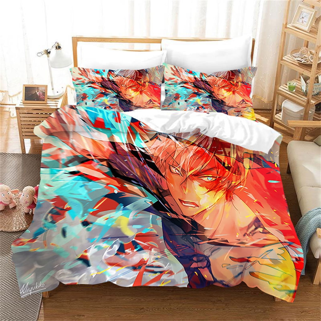 New Cool My Hero Academia Bedding Bed Set Twin Full Queen King Size ...