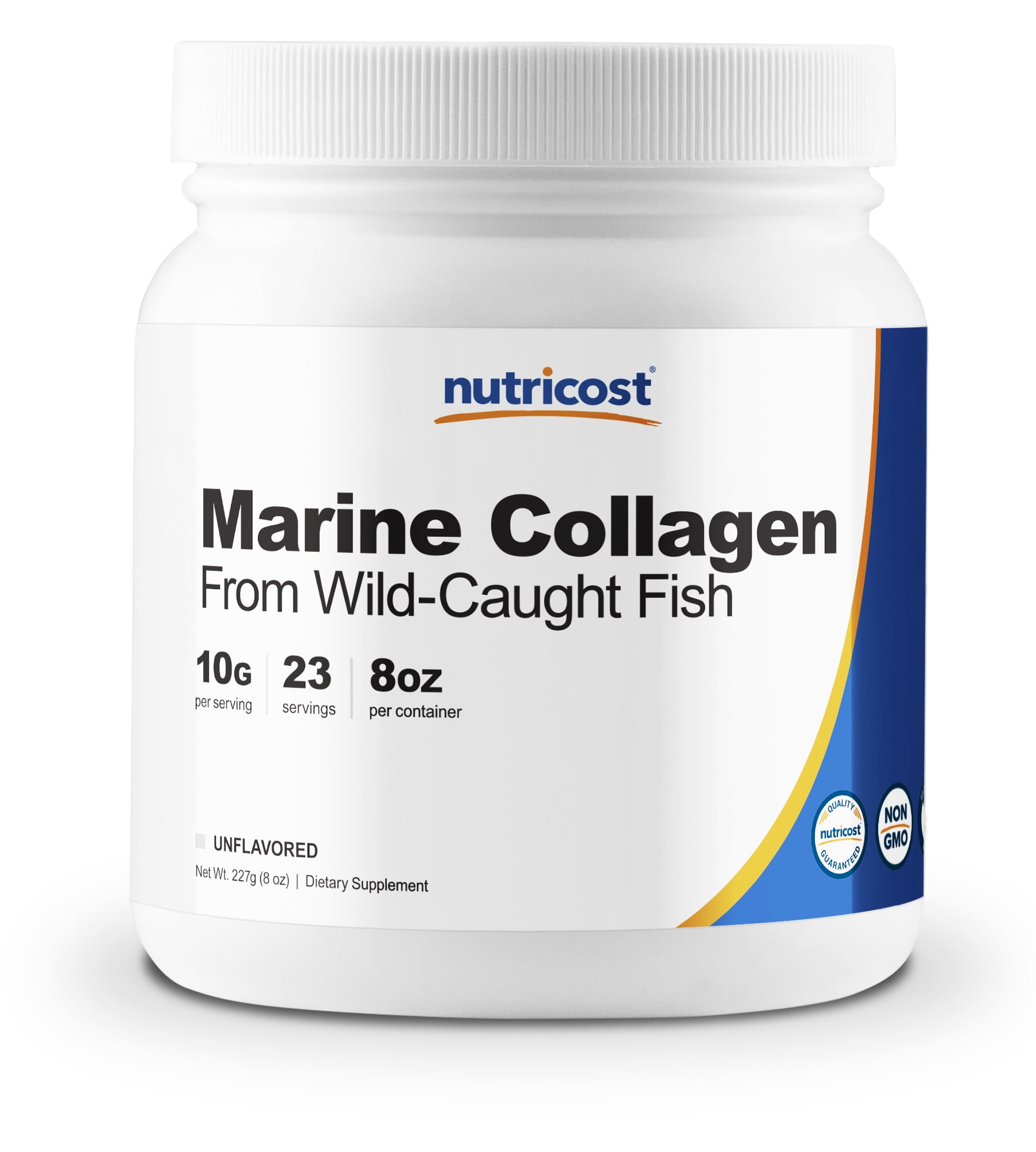 Nutricost Marine Collagen Peptides 8oz from Wild Caught Alaskan Fish ...