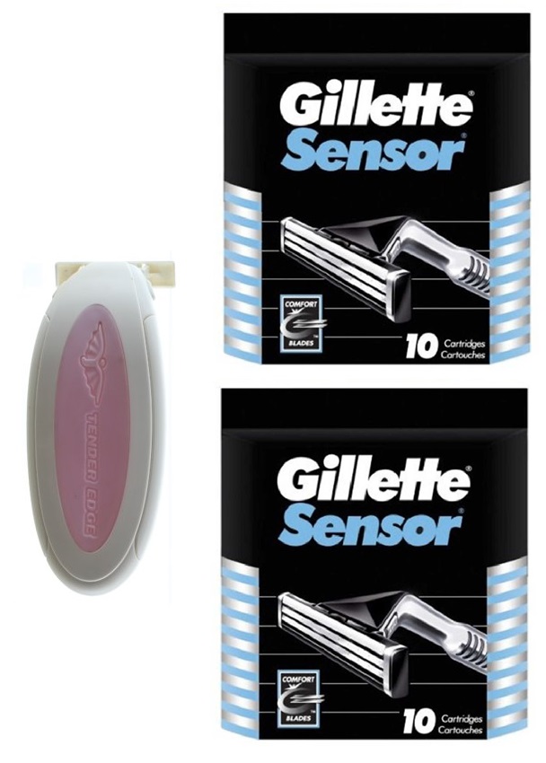 Compatible Razor fits with Sensor Excel for Women Refill Cartridges ...