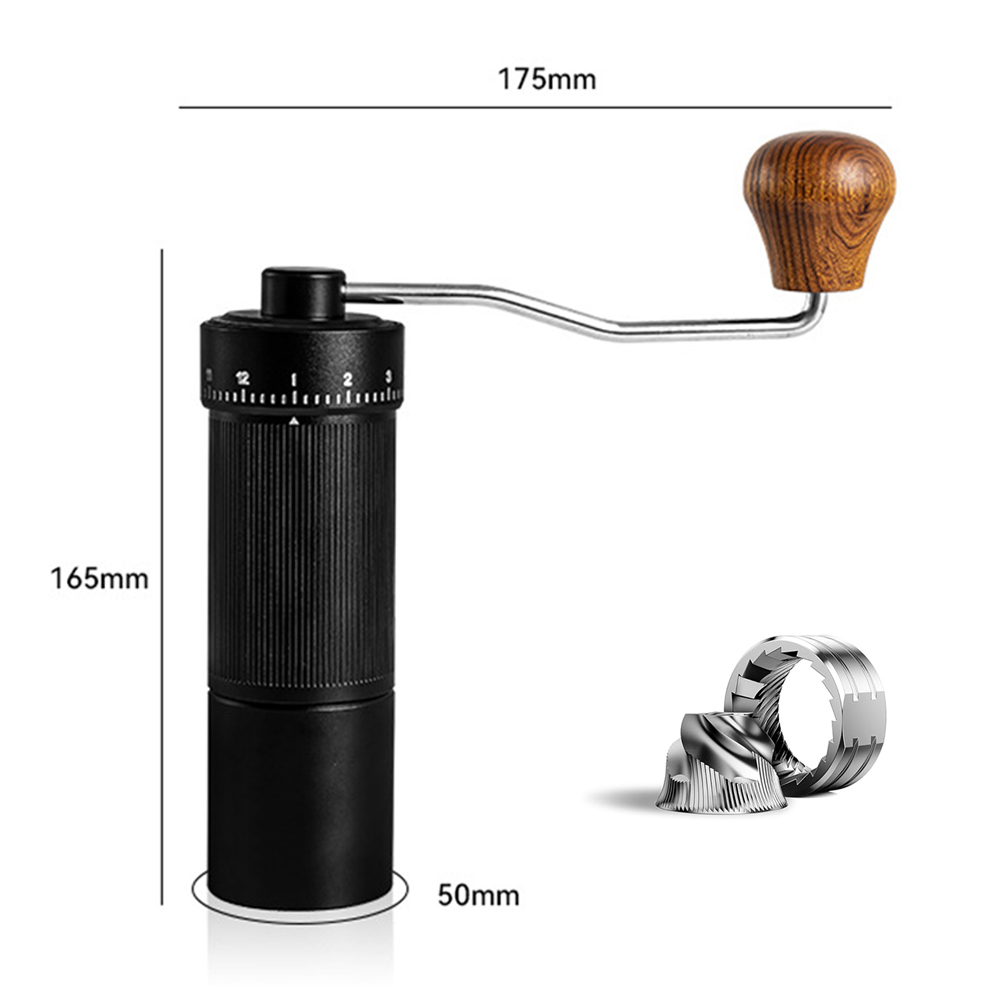 FHEAL Professional Manual Coffee Grinder 420 Stainless Steel Coffee ...
