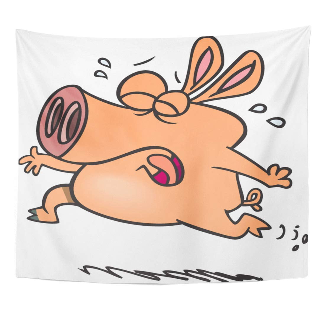 ZEALGNED Nursery Sweating Cartoon Pig Crying Wee All The Way Rhymes ...