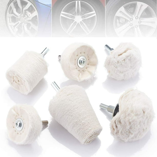 Polishing Attachment Cordless Screwdriver 6 Pieces Polishing Disc For ...