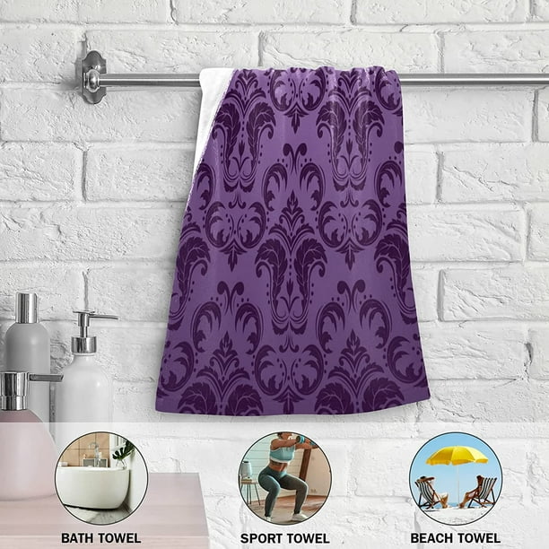 Purple kitchen towels store