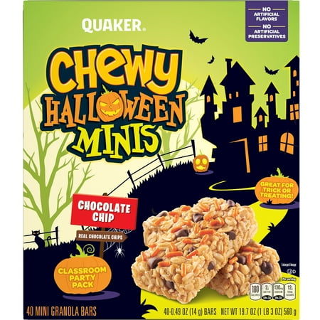 UPC 030000571231 - Quaker Chewy Halloween Minis Granola Bars, Chocolate ...