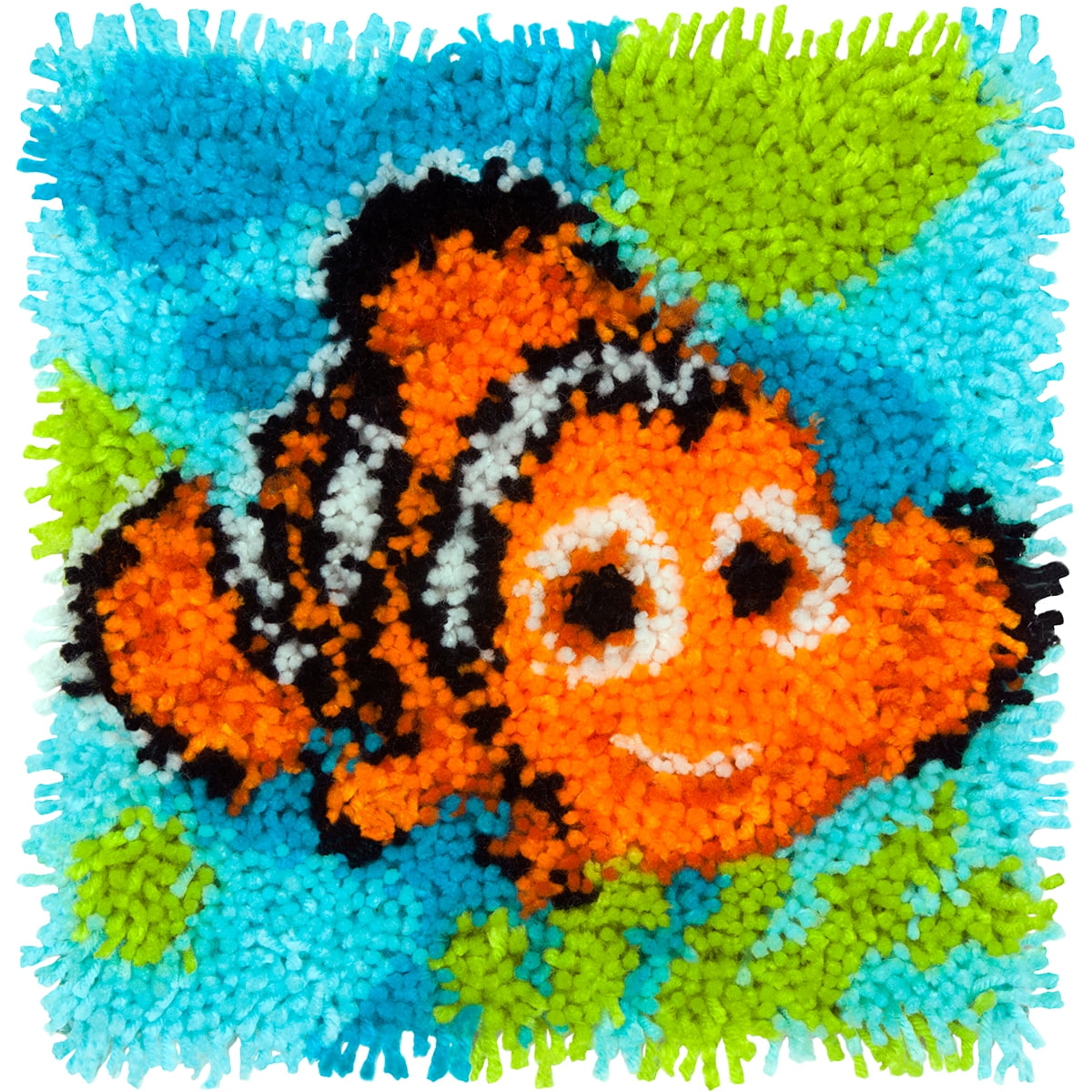 Vervaco Disney Latch Hook Kit 12"X12"-Nemo - Finding Dory - Walmart.com