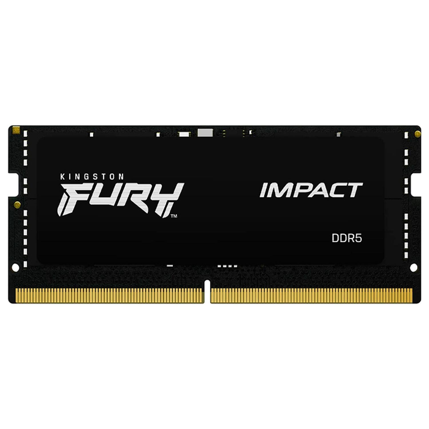 Memoria RAM DDR5 16GB 4800MT/s KINGSTON FURY IMPACT 1x16GB Laptop Negro ...