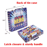 Nickelodeon Paw Patrol Kids Art Kit with Carrying Tin Gel Pens Markers ...