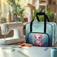 ZIATUBLES Sewing Machine Case Roomy Carrying Bag Universal Tote Bag ...