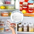 500pcs Removable Freezer Labels, 1 x 3 Inch Food Storage Stickers ...