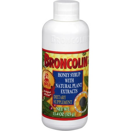 Midway Importing Broncolin Honey Syrup, 11.4 oz - Walmart.com