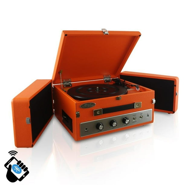 Pyle Home Retro Vintage Classic Style BT Turntable Record Player with ... Pyle Home Retro Vintage Classic Style BT Turntable Record Player with ...