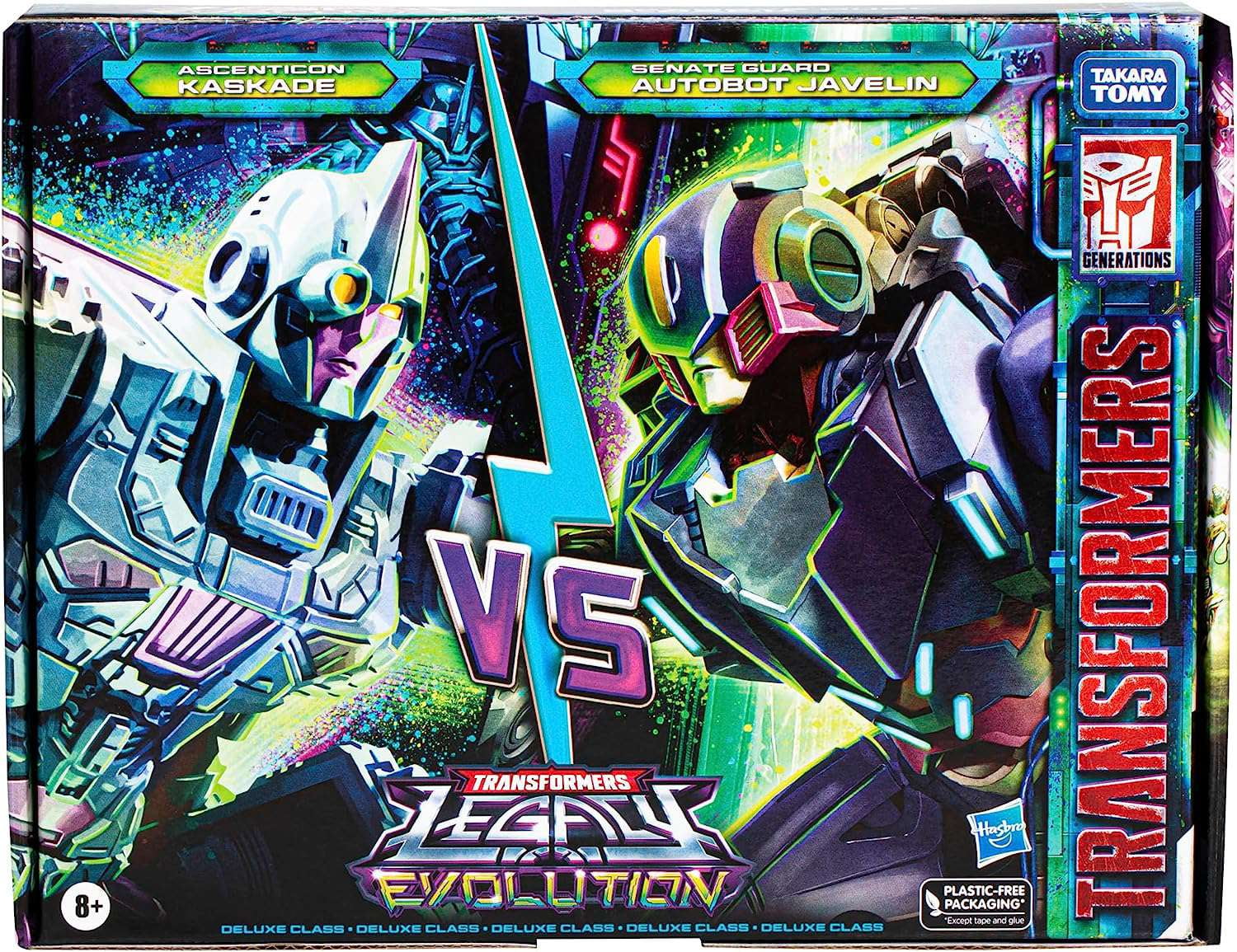 Transformers Legacy Evolution Senate Guard Autobot Javelin & Ascenticon ...