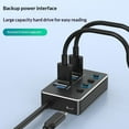 Expandable USB Splitter Adapter 4 Independently Ports USB3.0 and USB2.0 ...