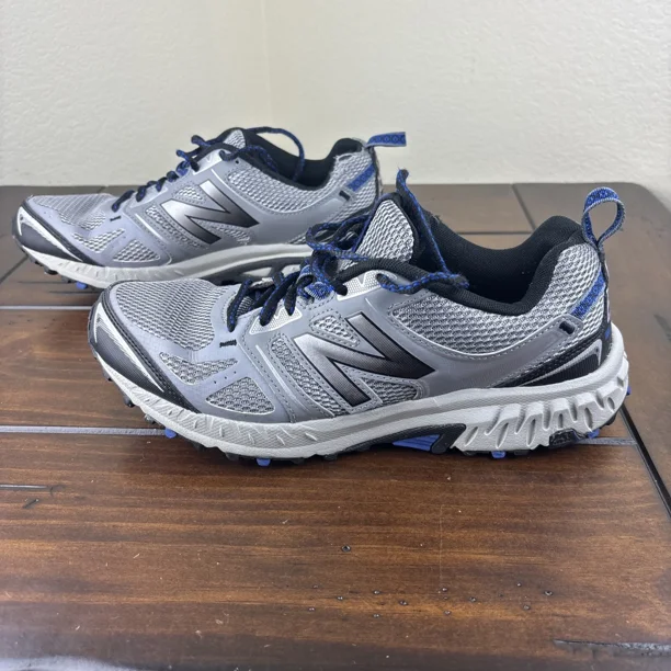 New Balance 412 V3 Tech Ride Shoes MTE412K3 Gray Navy Trail Running Men ...