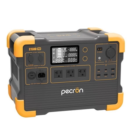 Pecron E1500PRO Portable Power Station 1450Wh Solar Generator 3*2000W ...
