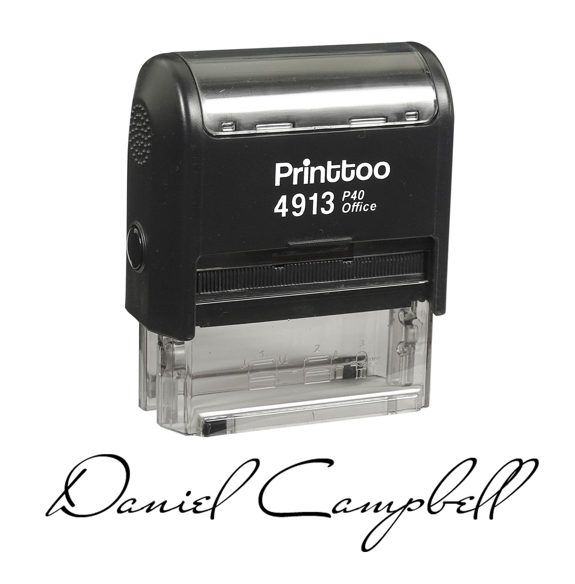Printtoo Office Stationery Dater Stamp Self Inking With Invoiced Text ...