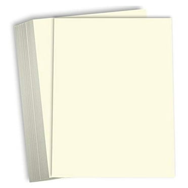 Hamilco White Resume Linen Textured Cardstock Paper 8 1/2 x 11" Blank ...