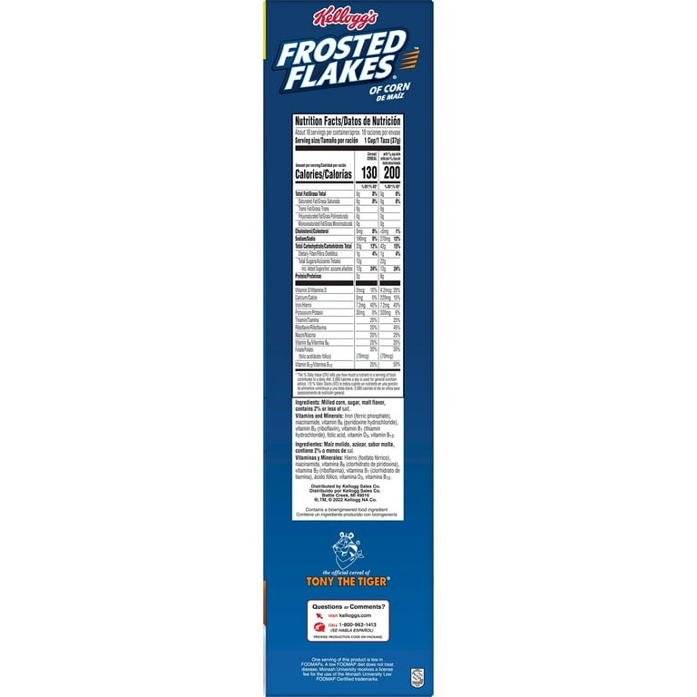 Kelloggs Corn Flakes Nutrition Facts