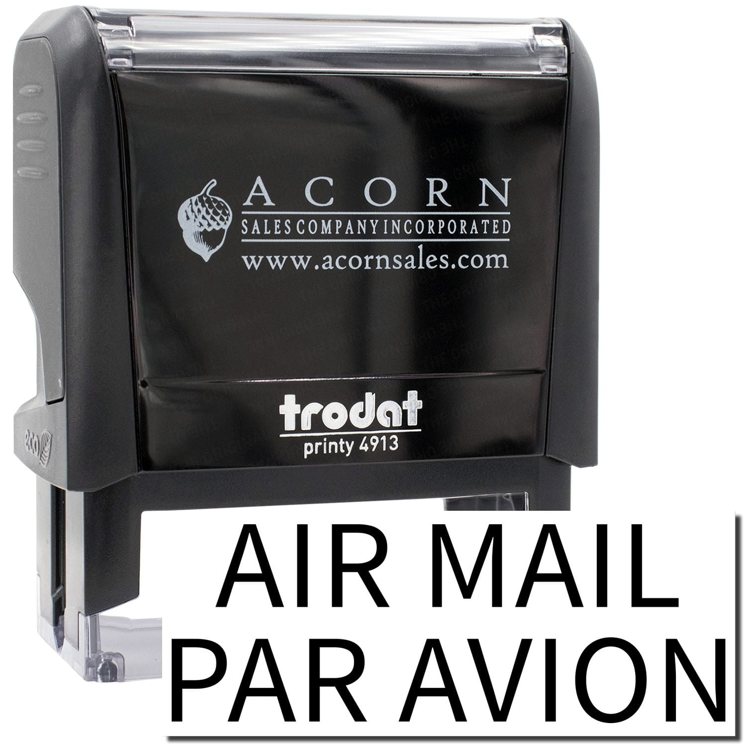 Large Self-Inking Air Mail Par Avion Stamp, Trodat Printy 4913, Press ...