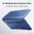Matte Shell Case for MacBook Neo 13", Sand Finish, Anti-Fingerprint ...