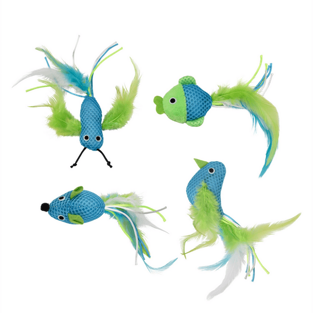 Multipet Feline Clean Peppermint Scented, Dental Health Cat Toy, Catnip ...