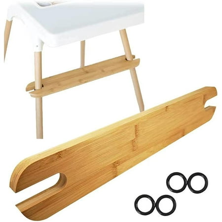 Foot Rest for High Chair, Natural Bamboo Adjustable Baby Highchair ...
