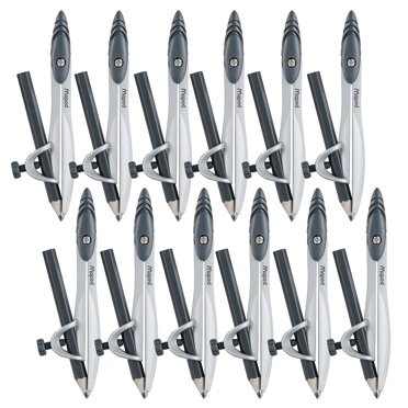 Maped Kid'z Compass with Safety Tip and Pencil Blue Pink or Green ...