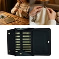 8Pair Stainless Steel Interchangeable Circular Knitting Needle Set with ...