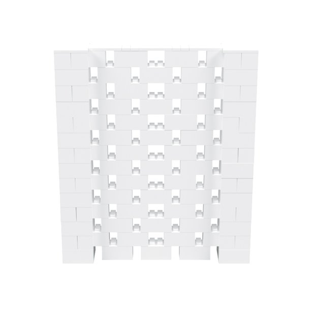EverBlock 6’ x 7’ Open Stagger Wall Kit | Modular Building Blocks ...