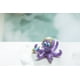 Nuby Purple Octopus Hoopla Bath Toy with 3 Tossing Rings for Baby ...