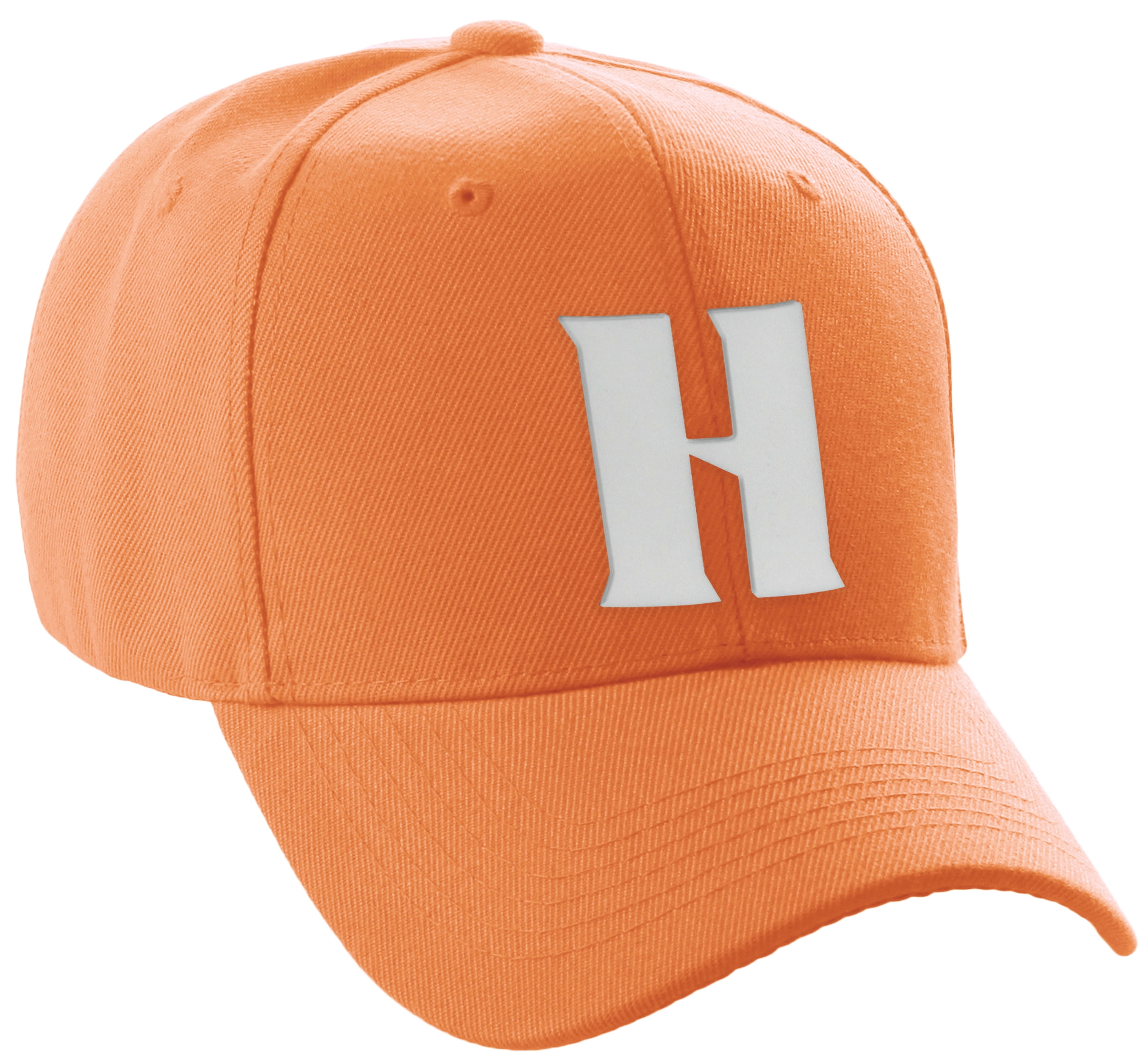 Daxton Structured Curve Visor Bill Baseball Hat 3D Capital Alphabet ...