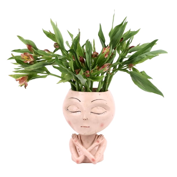 Face Flower Pot Face Planter Pot Face Flower Pot For Indoor And Outdoor ...