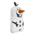 Disney Frozen Winter Cheer Olaf Character Shaped Blanket, White ...